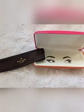 kate spade | Accessories | Kate Spade Hot Pink Hardshell Eyewear Case ...